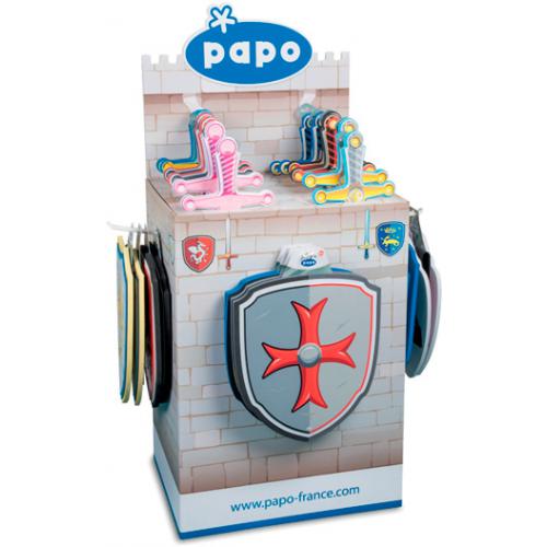 Display de Espadas e Escudos